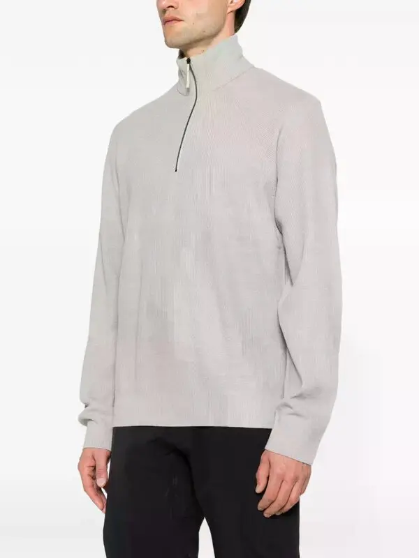 Veilance Quarter-zip Raglan-sleeve Polo Shirt