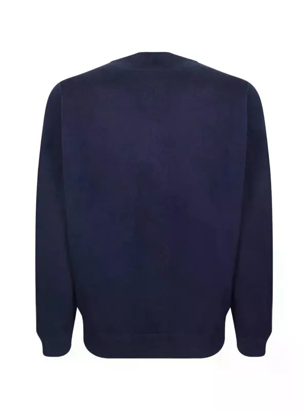 DELL'OGLIO Zip-up Knitted Bomber Jacket