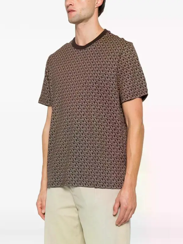 Michael Kors Monogram-print Cotton T-shirt