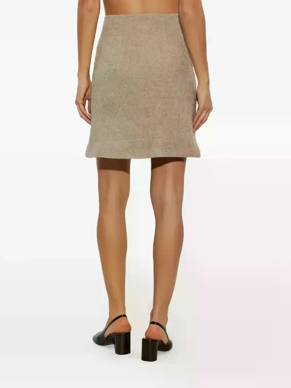 BY MALENE BIRGER Lima Double-breasted Wrap Mini Skirt