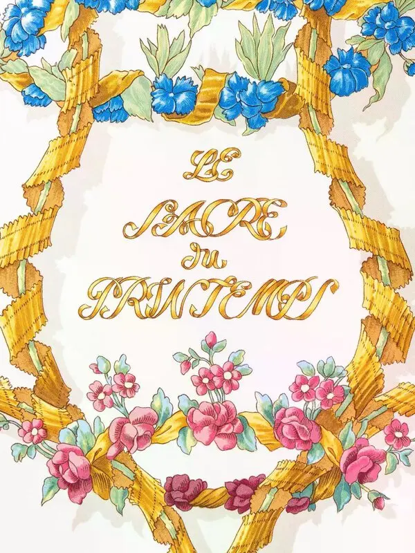 Hermès Le Sacre Du Printemps Scarf
