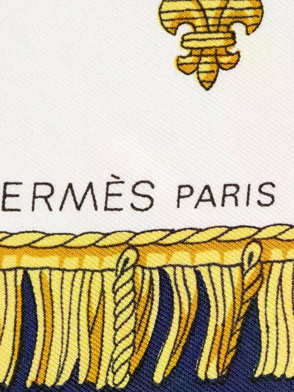 Hermès Vue Du Carrosse De La Galère La Réale Scarf