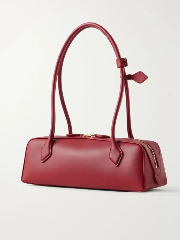 Alaïa Le Teckel Medium Leather Shoulder Bag - Red