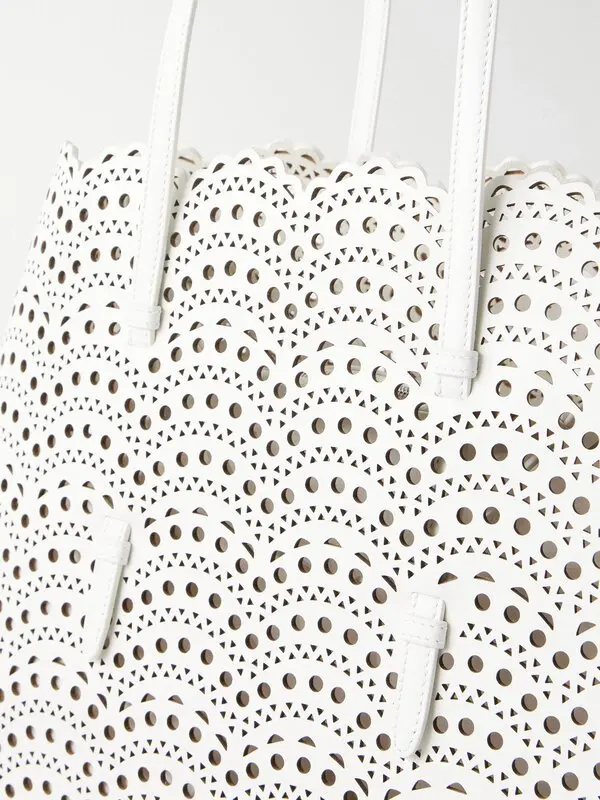 Alaïa Mina Laser-cut Leather Tote