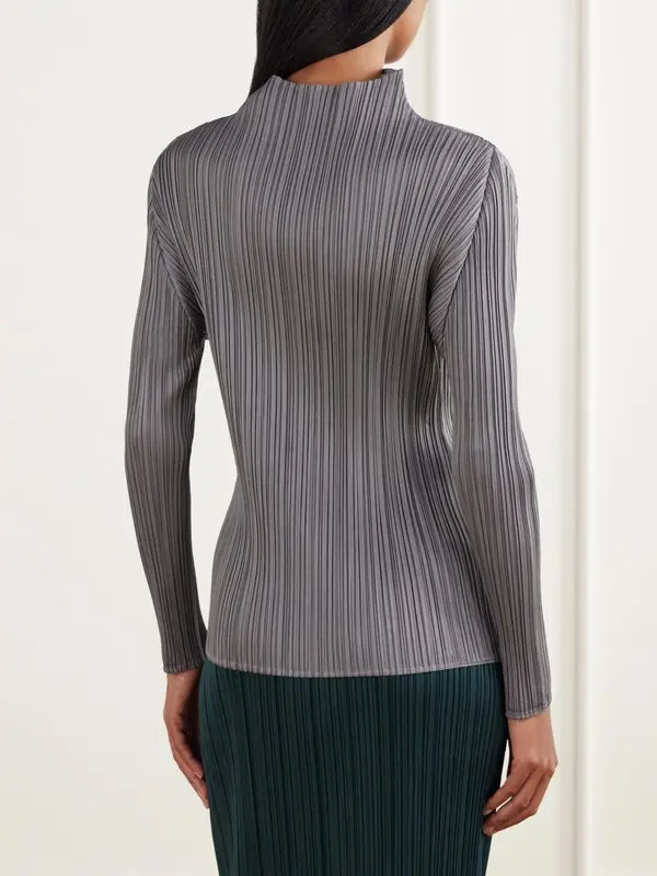 Issey Miyake September Plissé Blouse