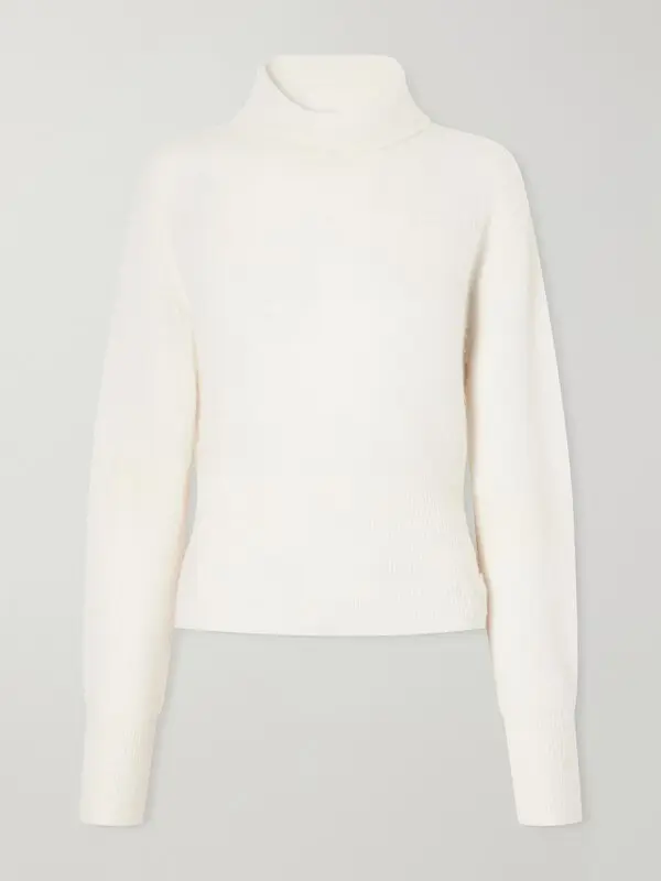 WE NORWEGIANS Pudder Ribbed-knit Turtleneck Sweater