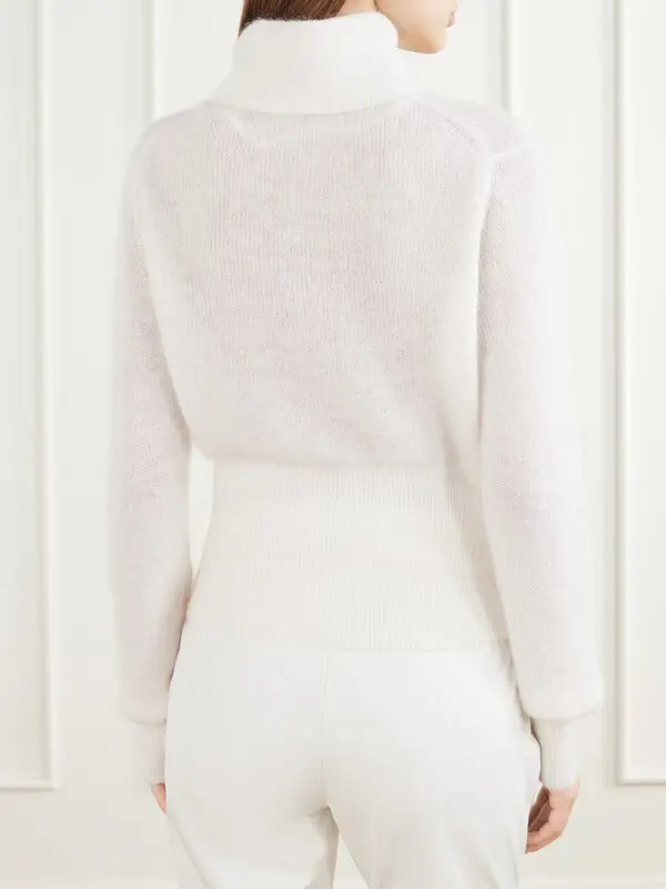 WE NORWEGIANS Pudder Ribbed-knit Turtleneck Sweater