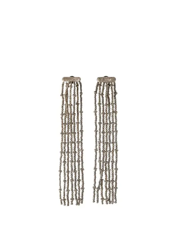 Brunello Cucinelli Pendant Earrings - Silver