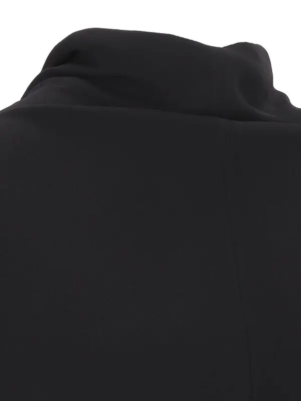 TOTEME Cowl Neck Blouse - Black