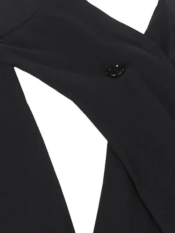 TOTEME Cowl Neck Blouse - Black