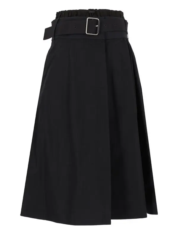 Loewe Technical Cotton Fabric Skirt