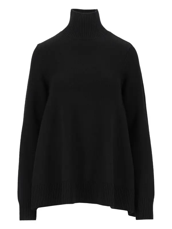 TOTEME Turtleneck Sweater - Black