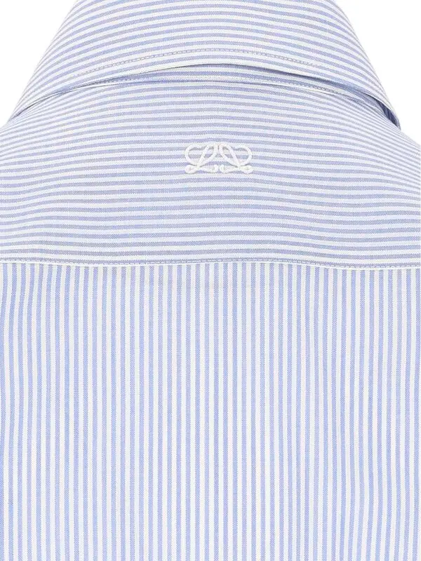 Loewe Fluid Wool Striped Shirt