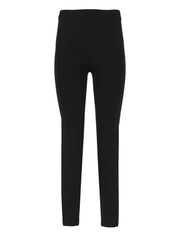 Balenciaga Athletic Knit Leggings - Black
