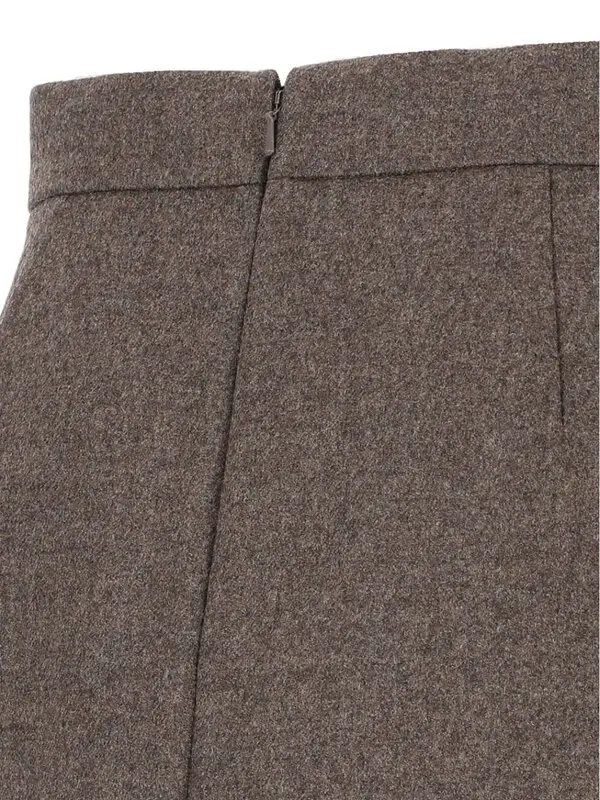 Max Mara Sacinoso Miniskirt - Gray
