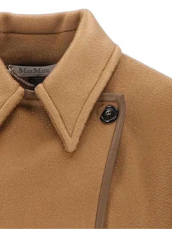 Max Mara Cape With Piping