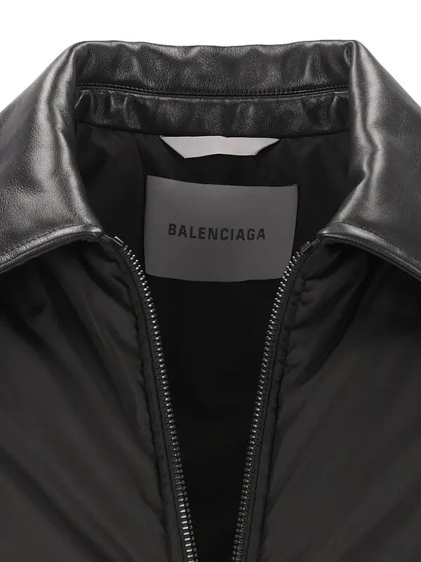 Balenciaga Twill Cocoon Bomber Jacket