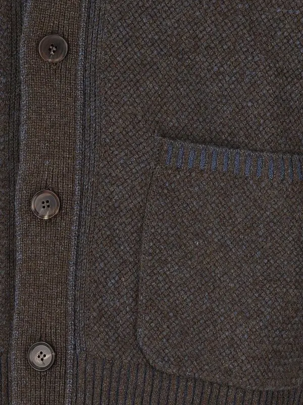 Zegna Cashmere-blend Shawl-collar Cardigan