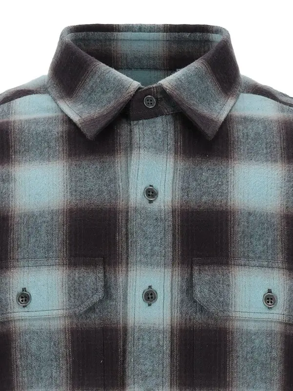 TOM FORD Cotton Flannel Plaid Shirt