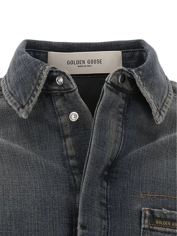 GOLDEN GOOSE Cotton Denim Shirt