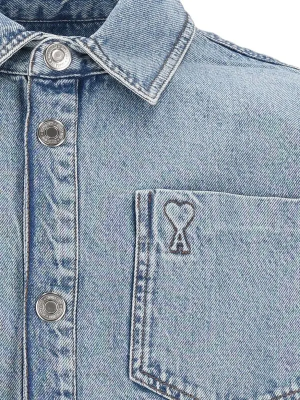 AMI Paris Overshirt - Blue