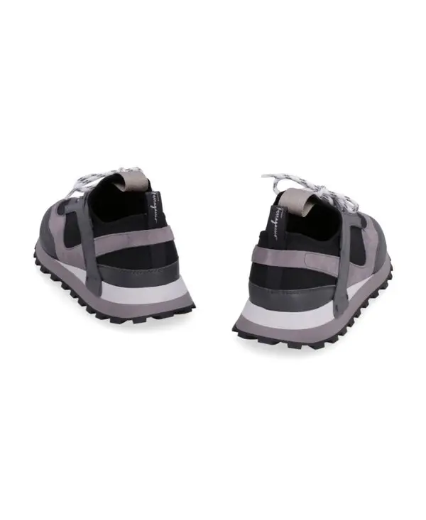 FERRAGAMO Indy Panelled-design Sneakers