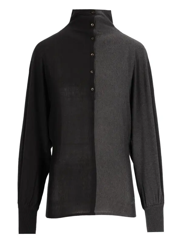 Jacquemus Losange Polo Shirt - Black