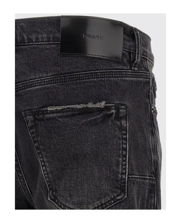 PURPLE BRAND P004 Distressed Flared Jeans