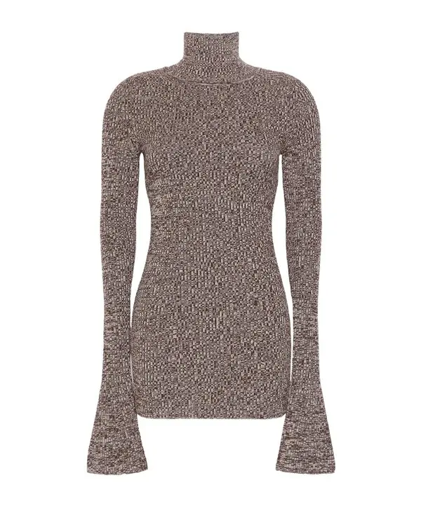 Sportmax Spxbouquet Knitted Jumper - Chocolate