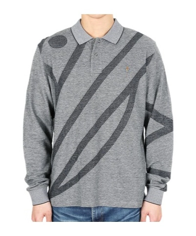 VIVIENNE WESTWOOD Orb-embroidered Abstract Polo Shirt