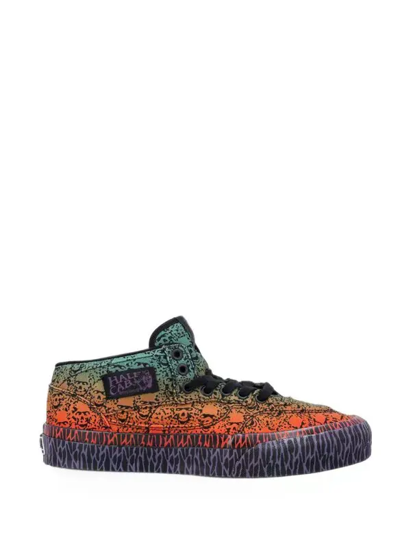 VANS X Chito Half Cab 33 Skull-print Sneakers - Orange
