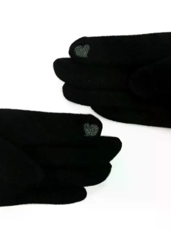L'APERO Cygne Faux-fur-trim Gloves