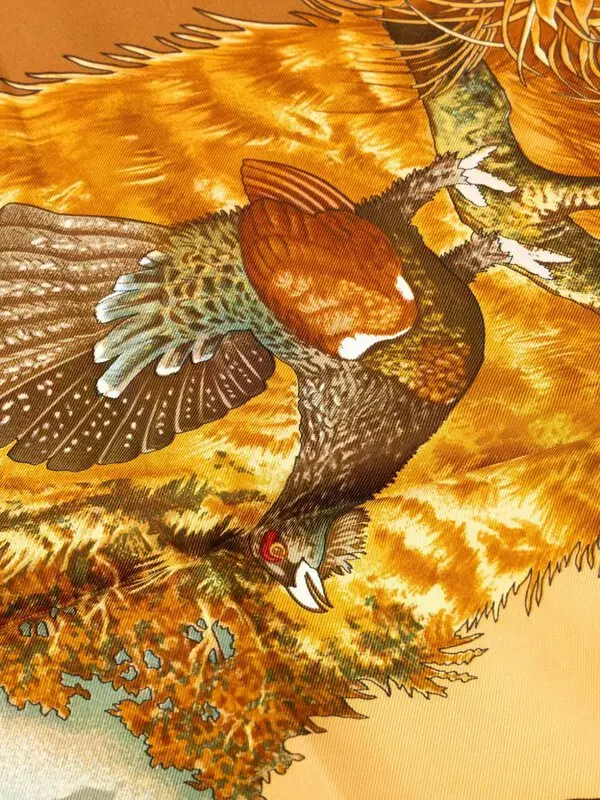 Hermès 20th Century Les Quatre Saisons Silk Scarf 90 Scarves