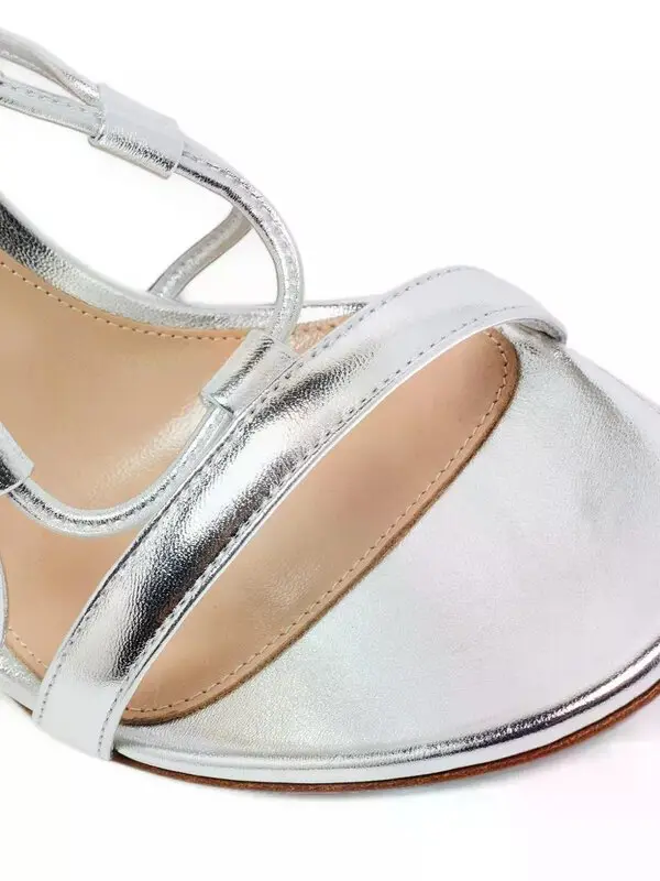 GIANVITO ROSSI Giza Ankle-tie Sandals