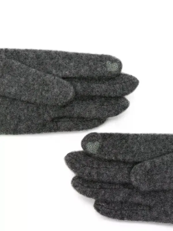 L'APERO Tiedeur Piped-trim Cashmere Gloves