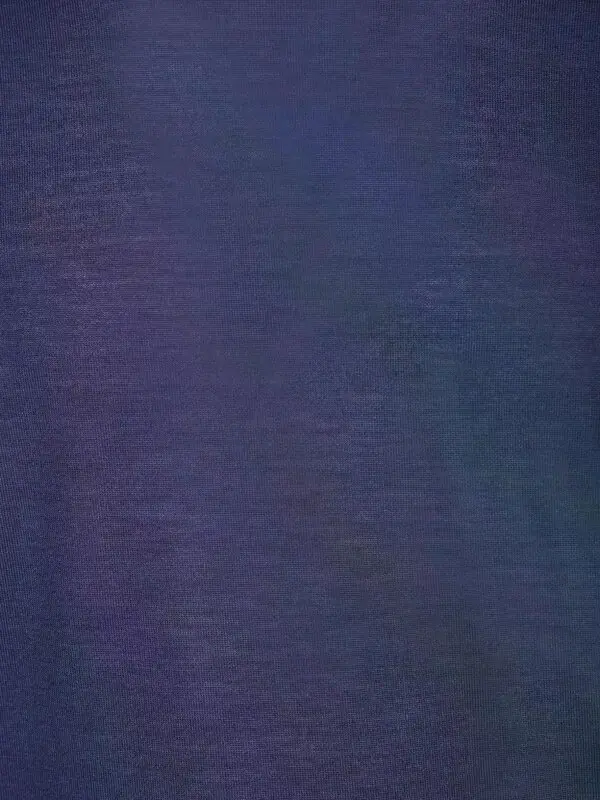 DELL'OGLIO Crew-neck Long-sleeve Sweater - Blue
