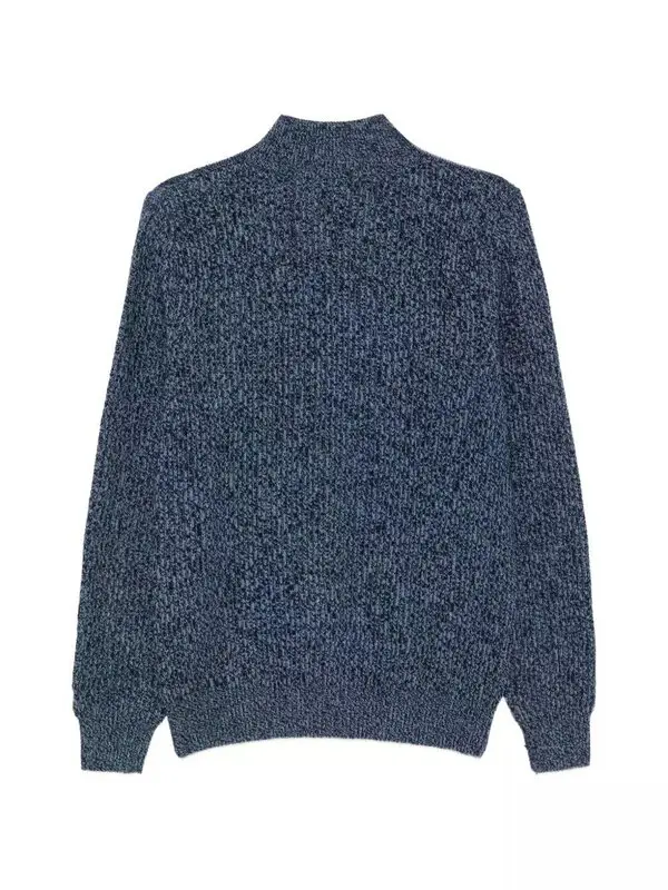 MC2 SAINT BARTH Half-zip Sweater - Blue