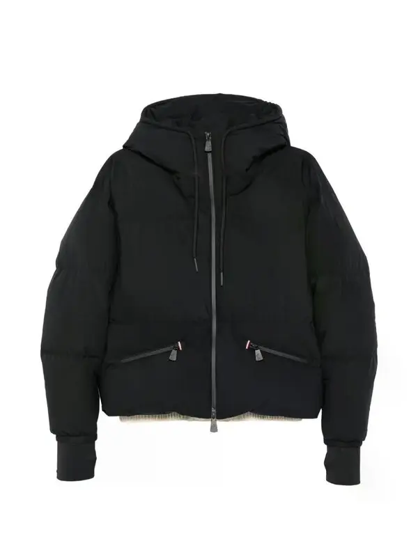 Moncler Allesaz Hooded Puffer Jacket - Black
