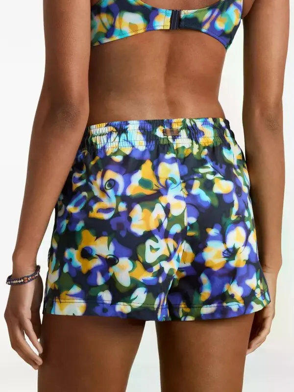 Vilebrequin Frangipanier Trouble Floral-print Swim Shorts