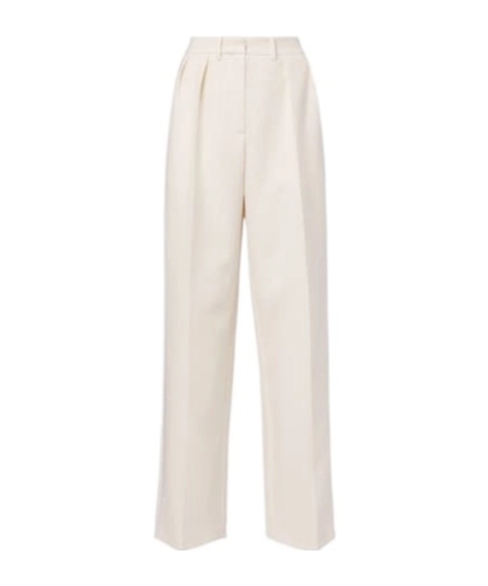 Magda Butrym Silk Wool Wide-leg Trousers - No