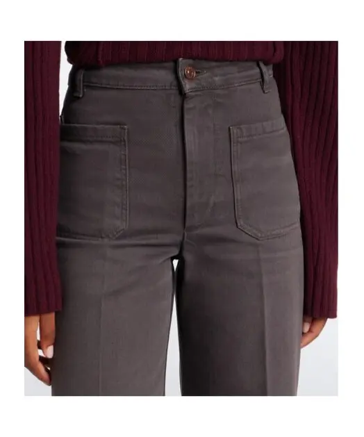 Victoria Beckham Wide-leg Jeans - Black