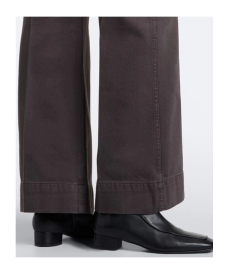 Victoria Beckham Wide-leg Jeans - Black