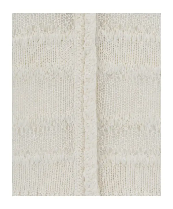 Fabiana Filippi Open-knit Striped Cardigan