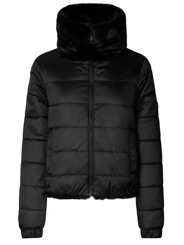 SAVE THE DUCK Reversible Faux Fur Jacket