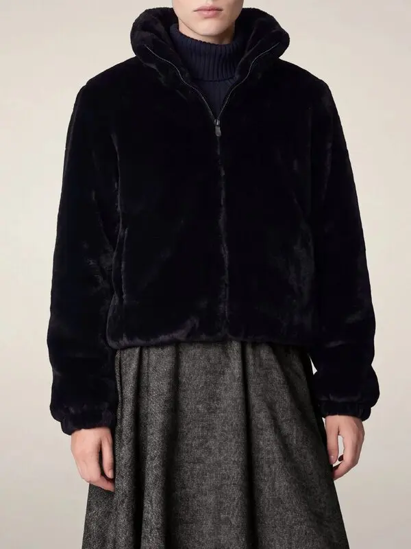SAVE THE DUCK Reversible Faux Fur Jacket