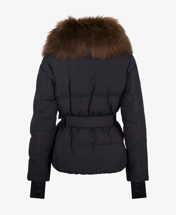 Moncler Sioule Shearling-trimmed Insulated Ski Jacket