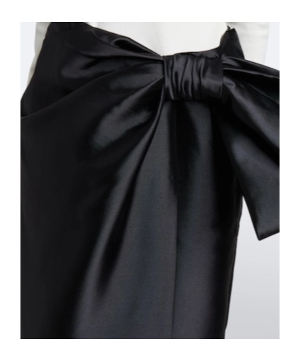 Simkhai Waist-cinching Big Bow Dress