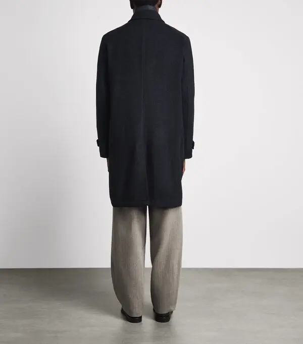 Corneliani Virgin Wool-cashmere Overcoat