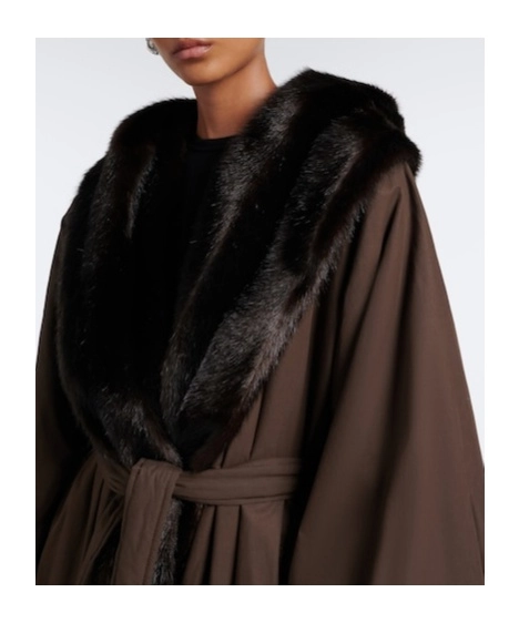 Magda Butrym Cotton Wrap Coat