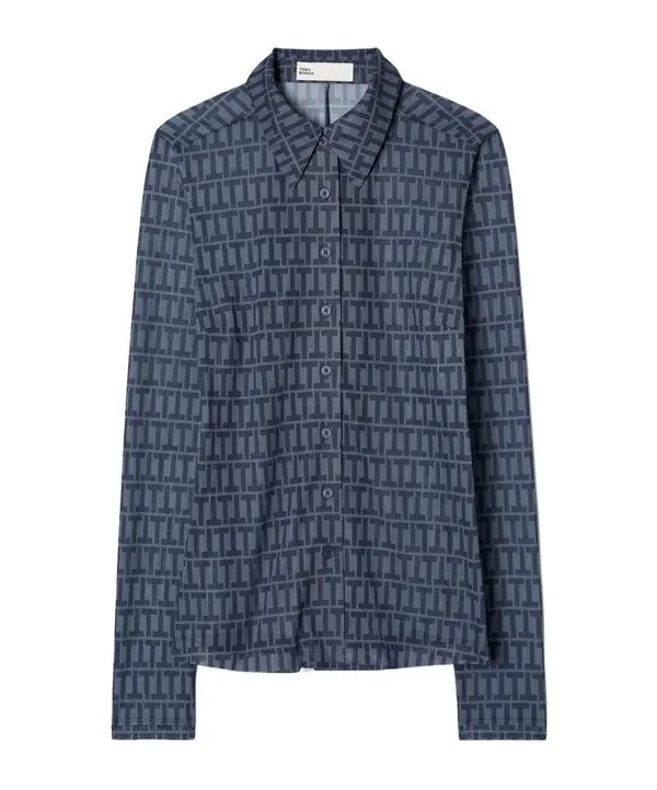 Tory Burch Crepe Shirt - No